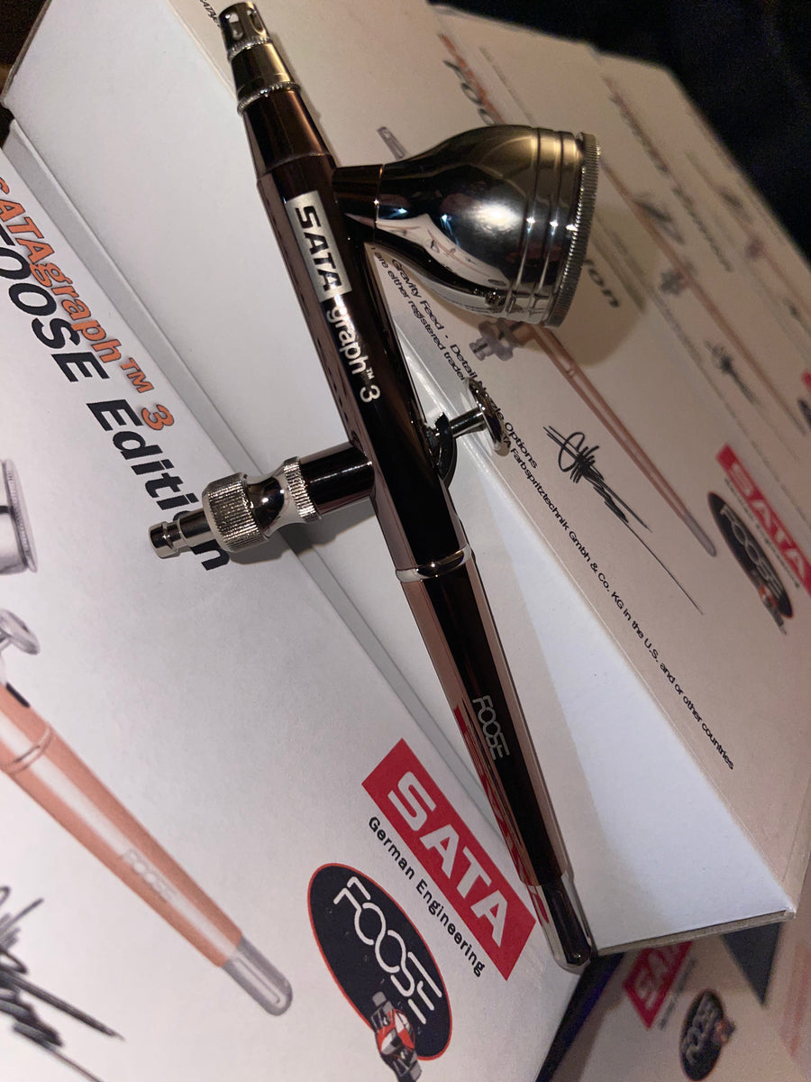 SataGraph 3 Foose Edition Airbrush – Custom Fineline Tape & Art Supplies