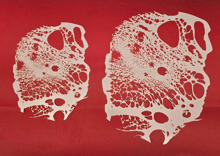 SEA FOAM (ZOMBIE SPIT) STENCIL – Custom Fineline Tape & Art Supplies