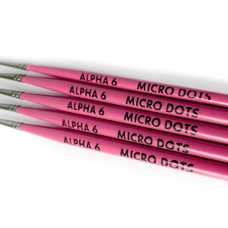 MICRO DOTS – Precision, Detail, Fineline brushes – Custom Fineline Tape ...