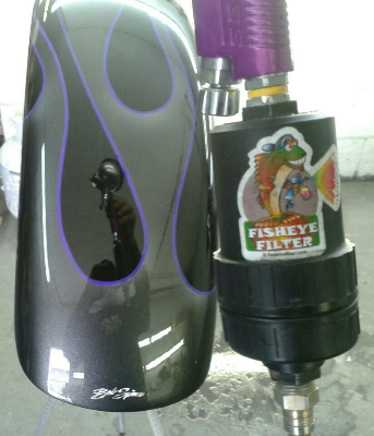 FISHEYE FILTER - IN LINE AIR FILTER – Custom Fineline Tape & Art Supplies